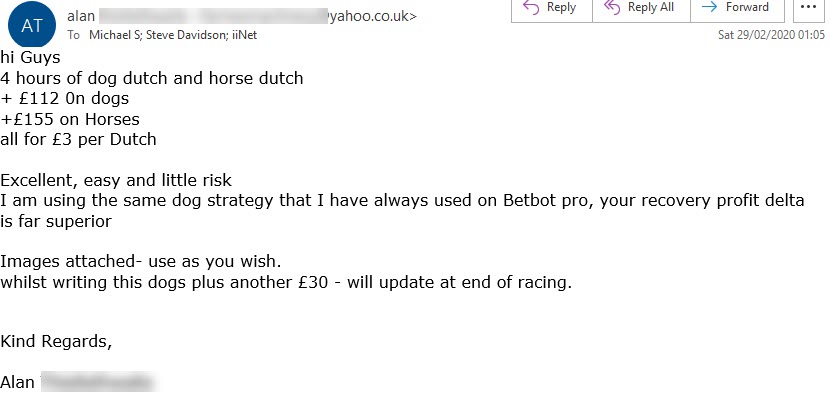 Greyhound Dutch Traps Bot